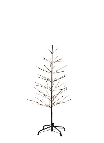 Sirius LED Baum Isaac Tree beschneit 110 LED warmweiß 120cm braun ...